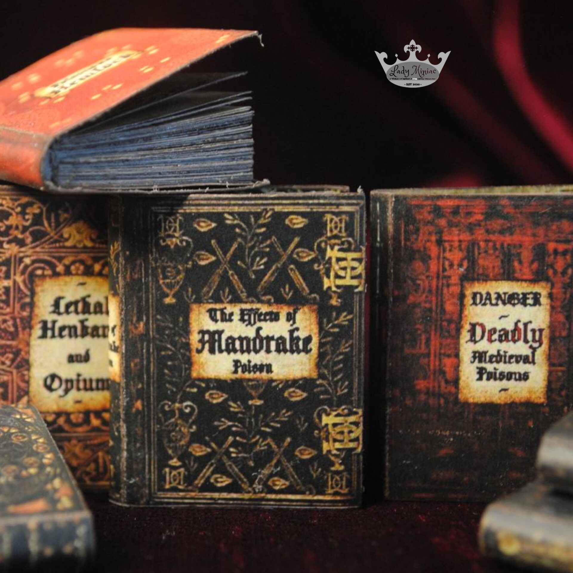 Medieval Book of Deadly Poisons - Lady Miniac