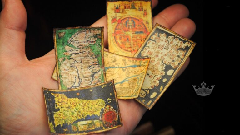 Miniature Medieval Maps - Lady Miniac